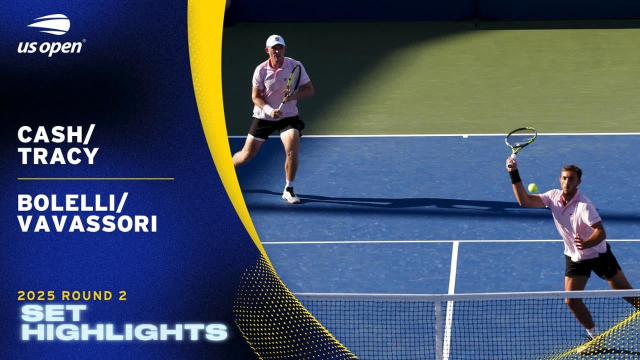 Cash/Tracy vs Bolelli/Vavassori, Round 2, Set 3 - US Open Highlights & Features | Official Site ...