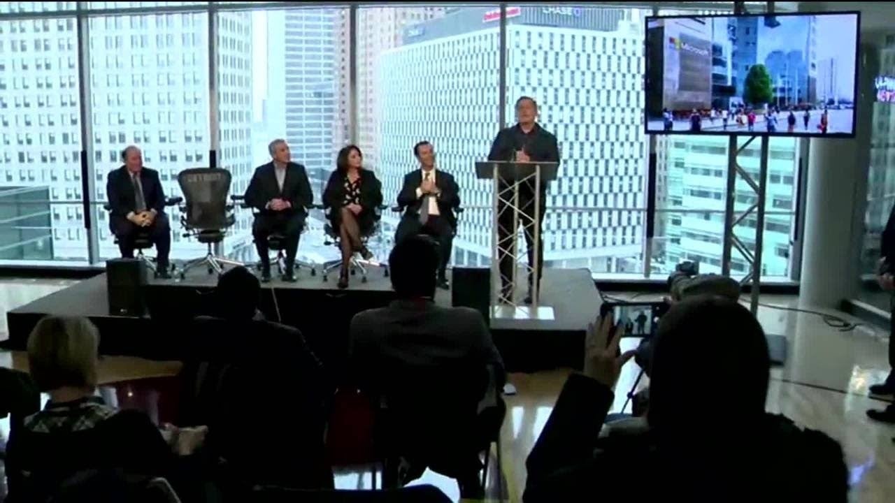 Microsoft Detroit Announcement