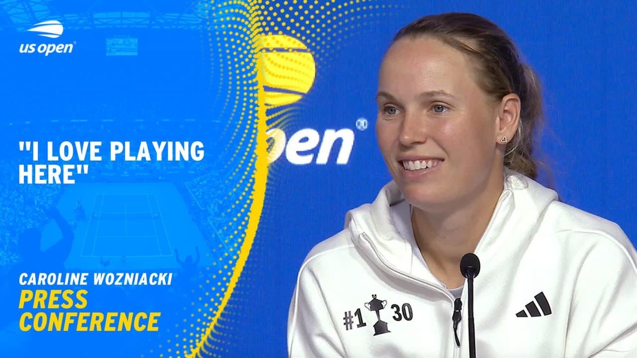 Caroline Wozniacki Press Conference | 2024 US Open - US Open Highlights ...