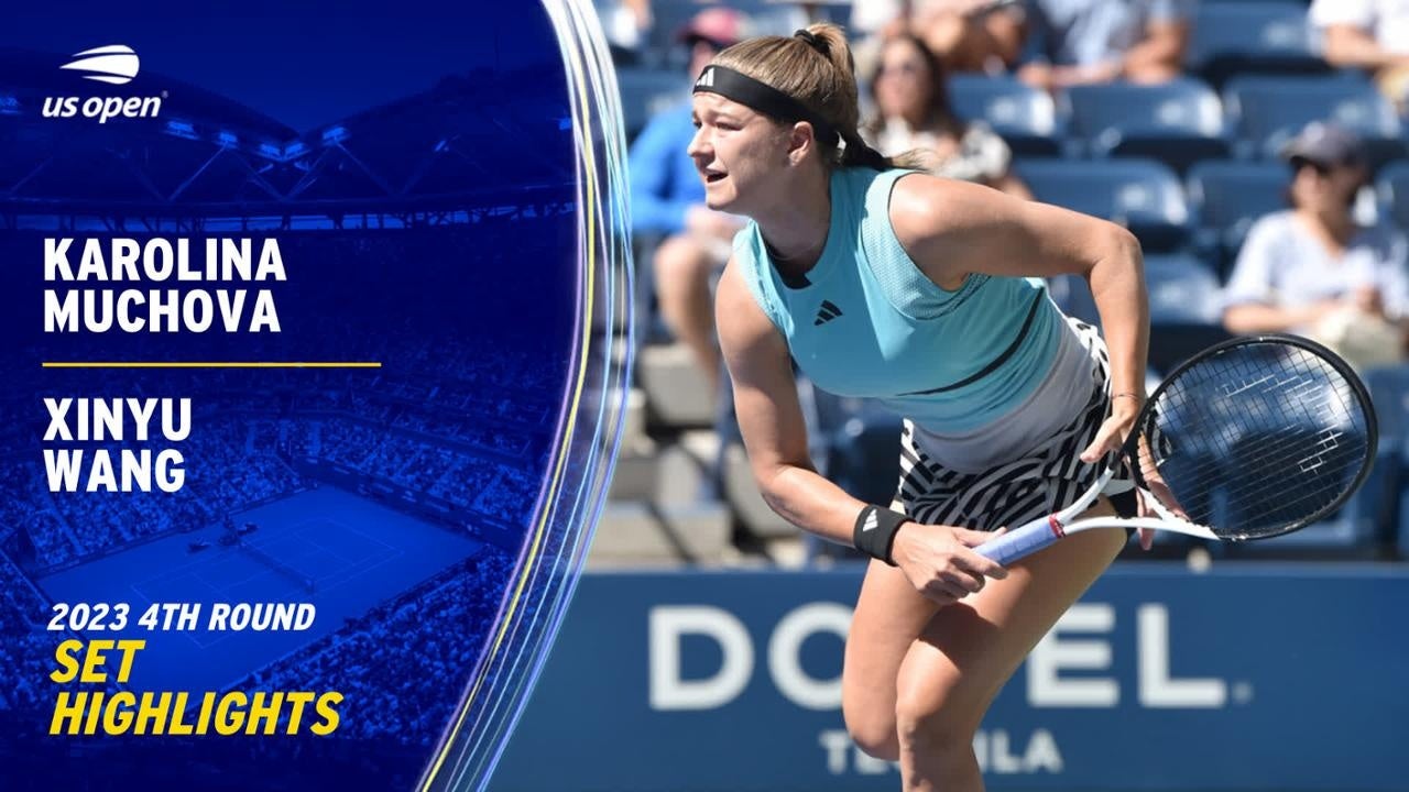 Muchova vs. Wang Highlights | Round 4, Set 1 - US Open Highlights & Features | Official Site of ...